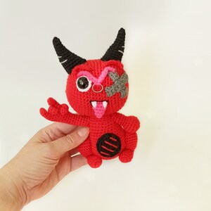 PDF Demon Crochet Instant Download, Amigurumi Pattern English Version ...