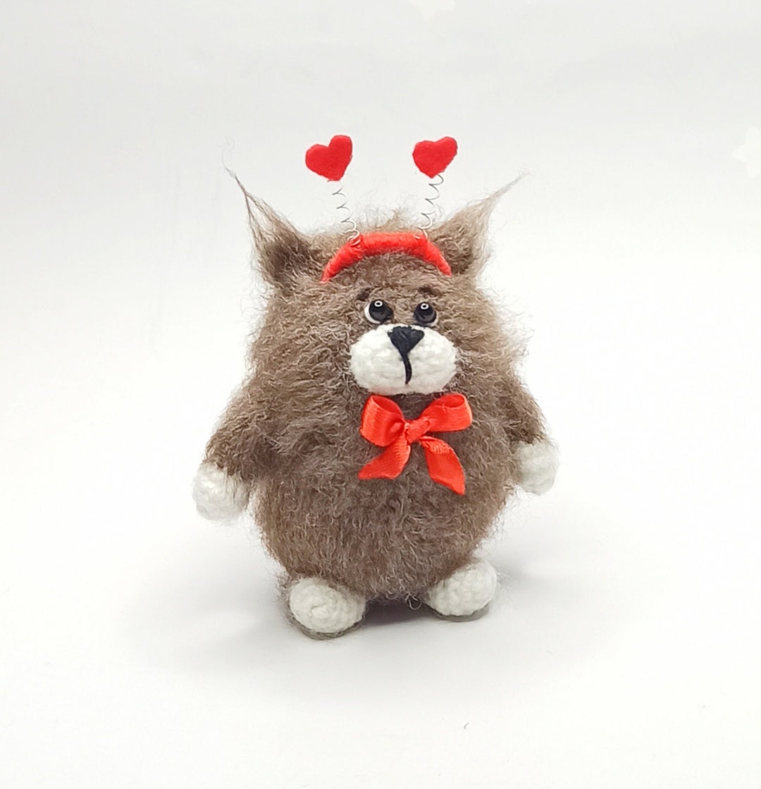 Crochet Fat Cat Pattern, Crochet Patterns Gray Cat Amigurumi, Crochets ...