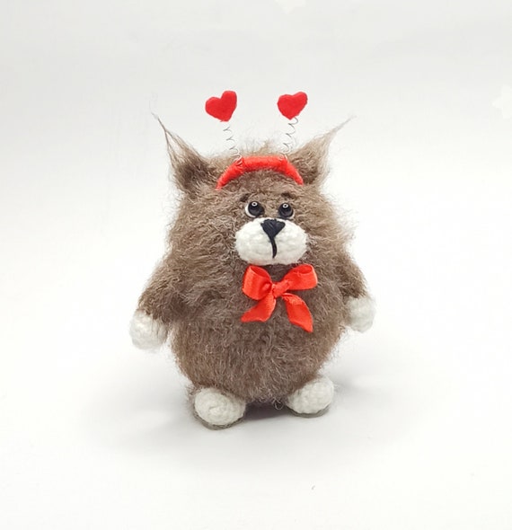 Crochet Fat Cat Pattern Crochet Patterns Gray Cat Amigurumi | Etsy