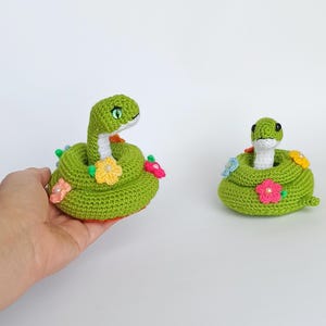 Green Snake Crochet Pattern, Amigurumi Toy (PDF Pattern) - Etsy