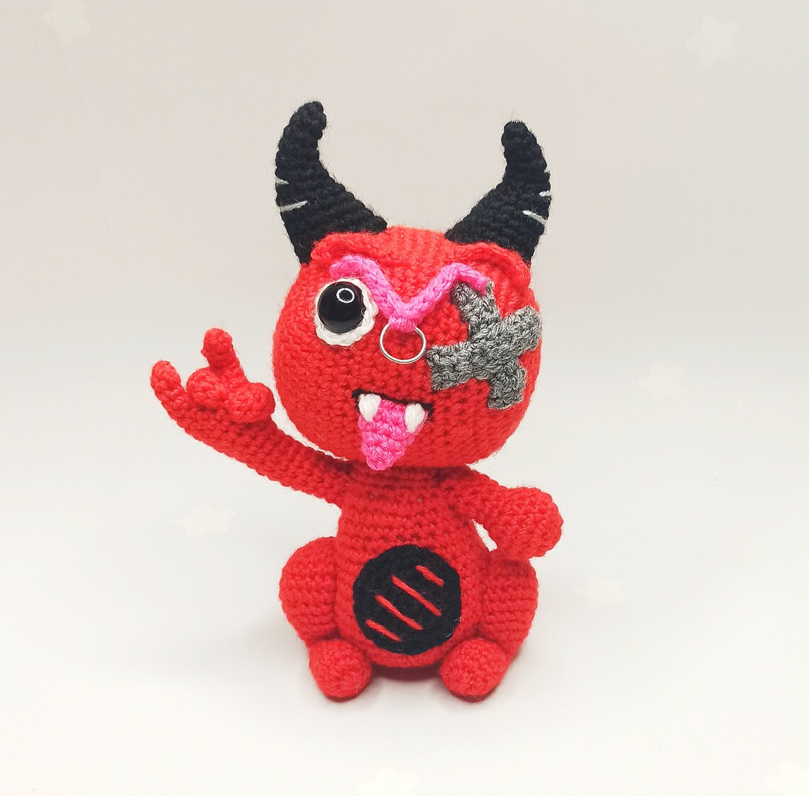 PDF Demon Crochet Instant Download Amigurumi Pattern English - Etsy