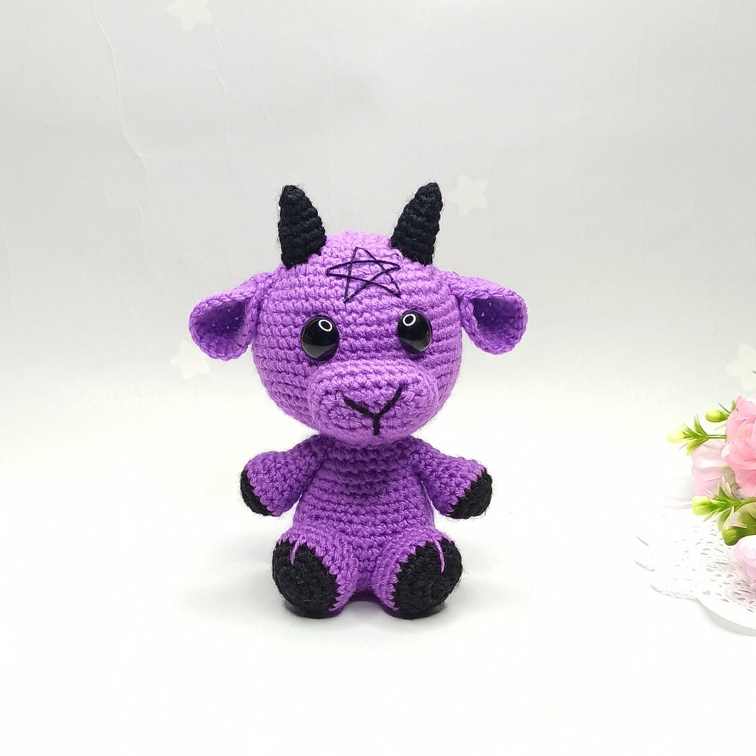 Crochet Baphomet Amigurumi Pattern PDF English, Lucifer the Fallen ...
