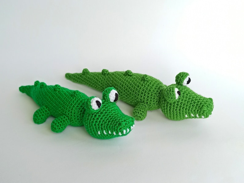 Alligator Crochet Pattern, Crocodile Crochet Pattern, Printable PDF ...