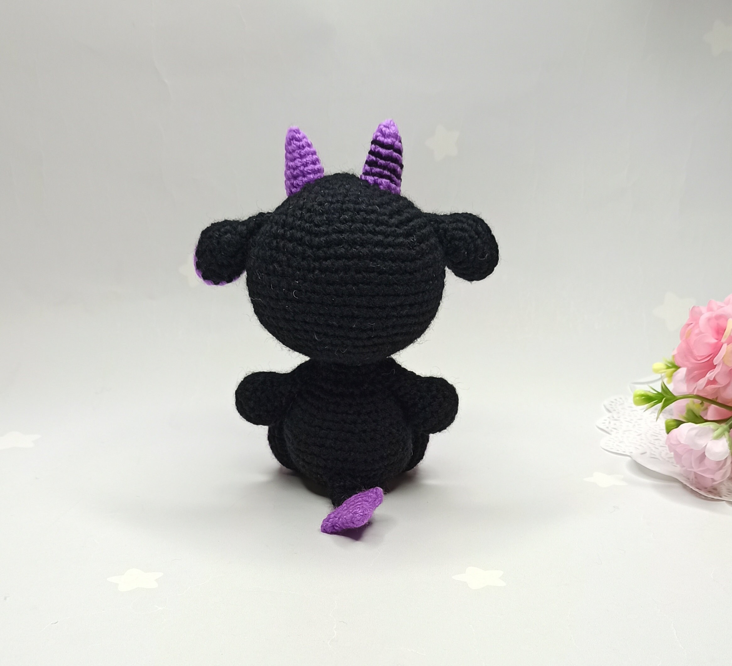 Lucifer the Fallen Angel, Instant Download, Crochet Baphomet Amigurumi ...