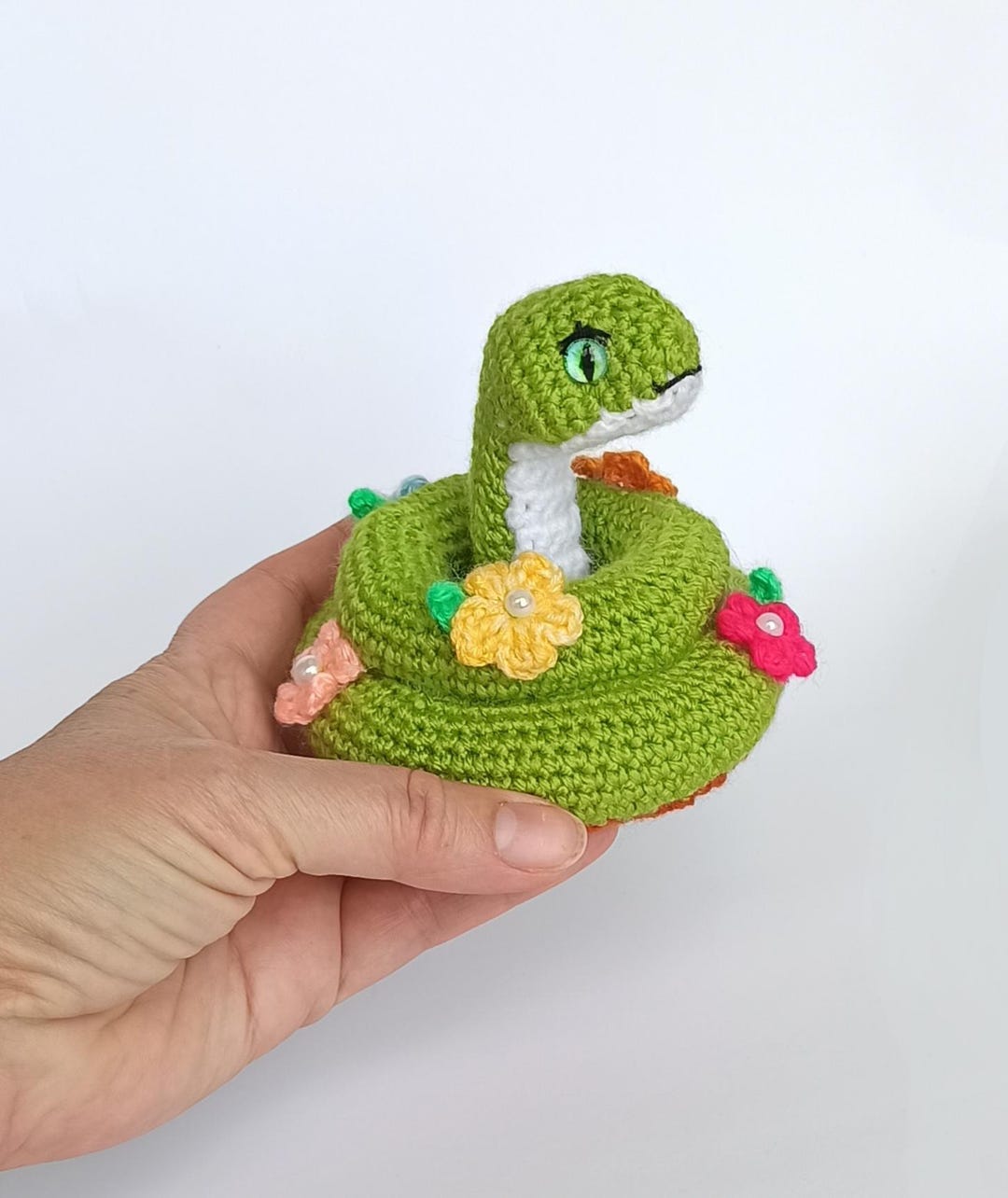 Green Snake Crochet Pattern, Amigurumi Toy (PDF Pattern) - Etsy