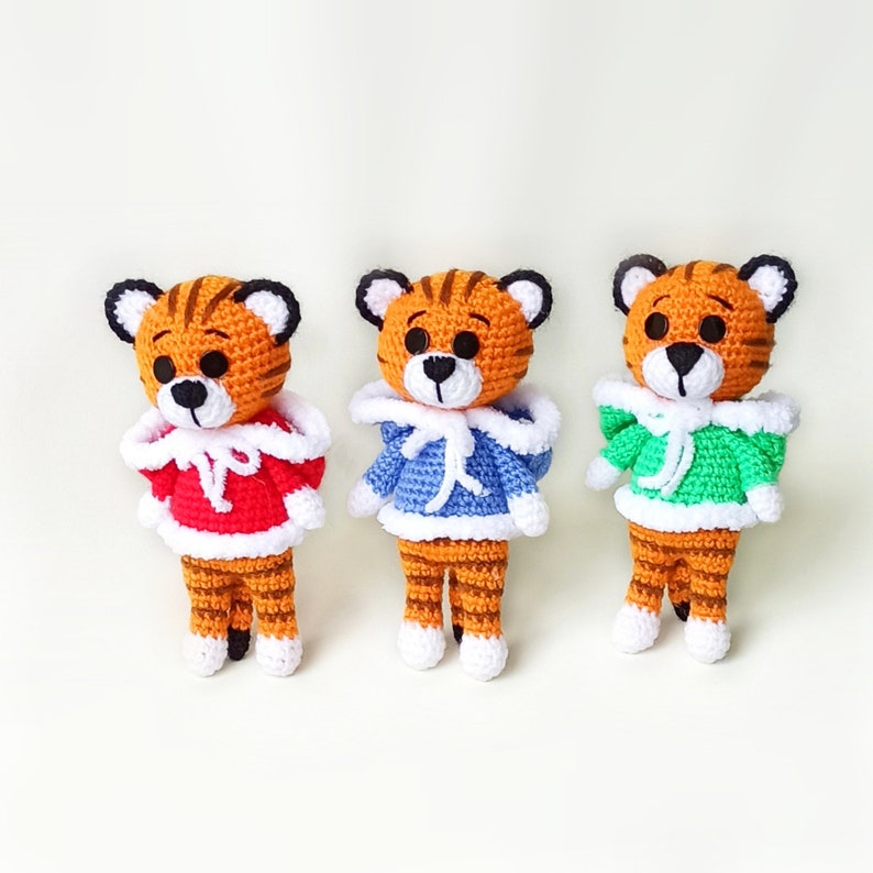 Crochet Tiger Pattern PDF Tiger Crochet Pattern Knitted - Etsy