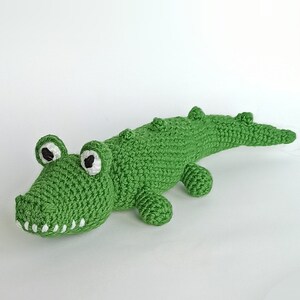 Alligator Crochet Pattern, Crocodile Crochet Pattern, Printable PDF ...