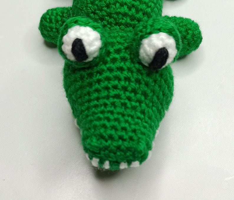 Alligator Crochet Pattern, Crocodile Crochet Pattern, Printable PDF ...