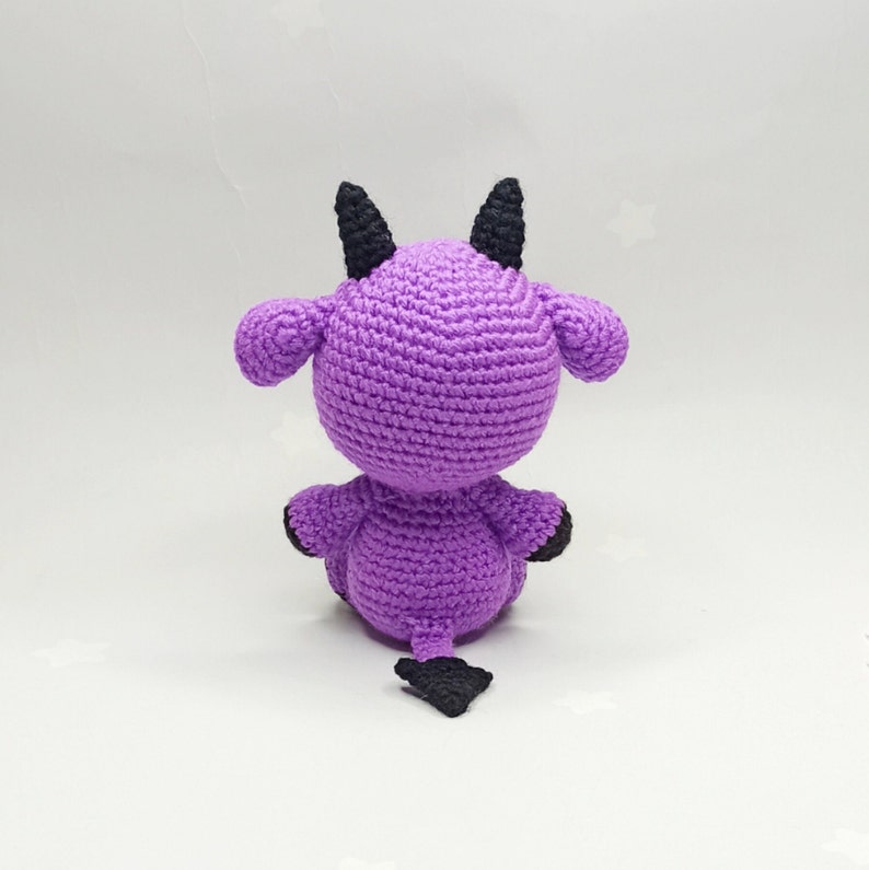 Crochet Baphomet Amigurumi Pattern PDF English, Lucifer the Fallen ...