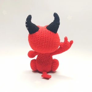 PDF Demon Crochet Instant Download, Amigurumi Pattern English Version ...