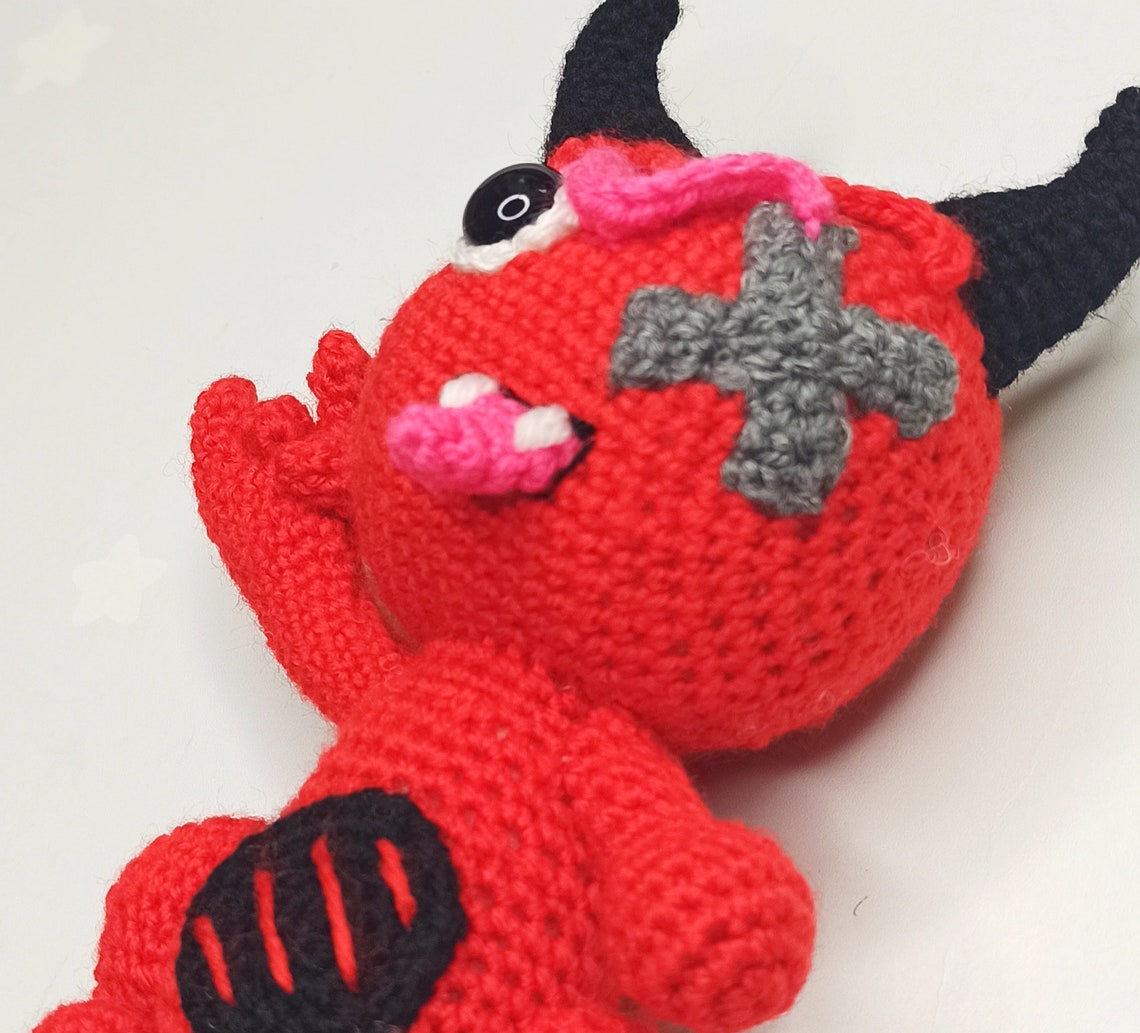 PDF Demon Crochet Instant Download Amigurumi Pattern English - Etsy