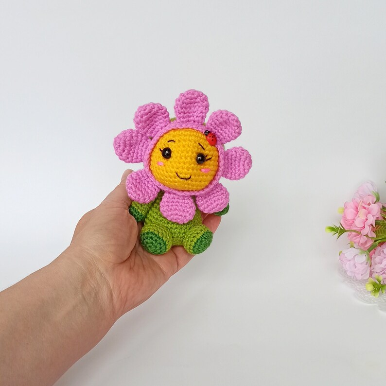 Crochet Flower Doll Pattern in English Amigurumi Crochet - Etsy