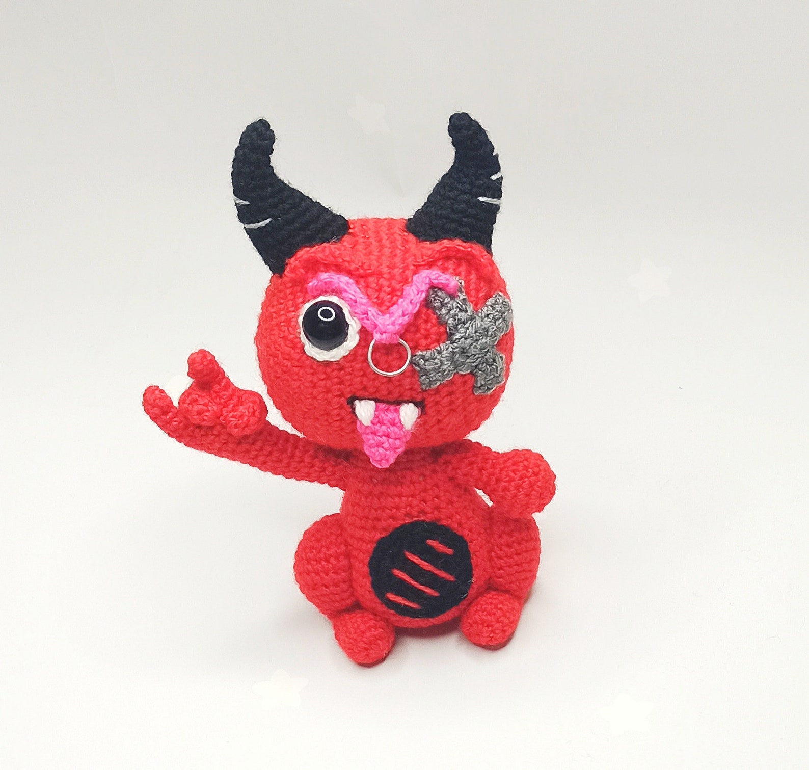 PDF Demon Crochet Instant Download Amigurumi Pattern English - Etsy