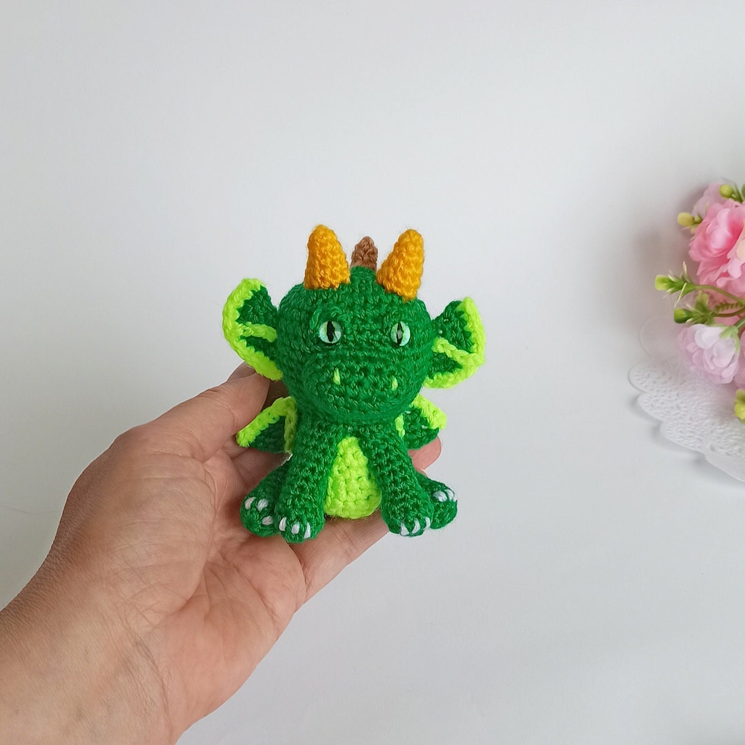 Crochet Little Dragon Amigurumi Pattern (PDF) - Etsy