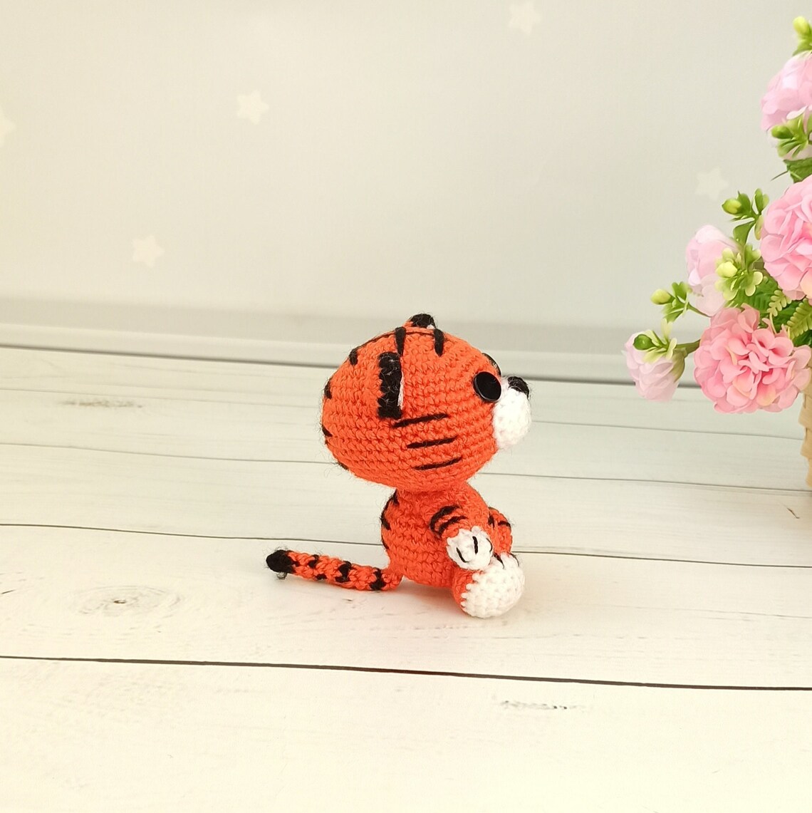 Crochet Amigurumi Tiger Pattern, English Tutorial (digital PDF) - Etsy