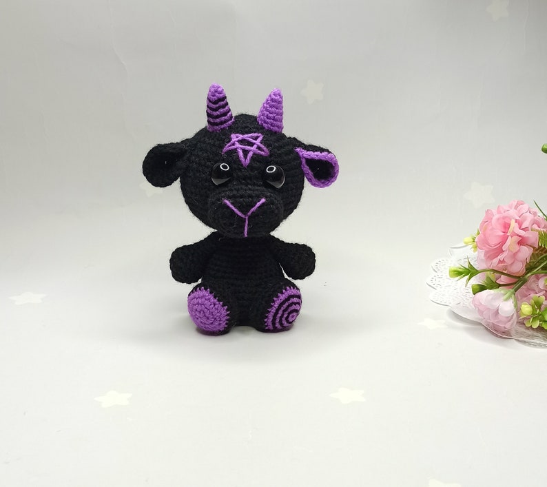 Lucifer the Fallen Angel, Instant Download, Crochet Baphomet Amigurumi ...