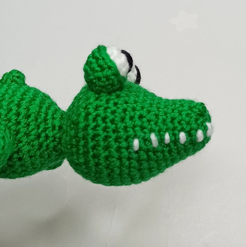 Alligator Crochet Pattern, Crocodile Crochet Pattern, Printable PDF ...