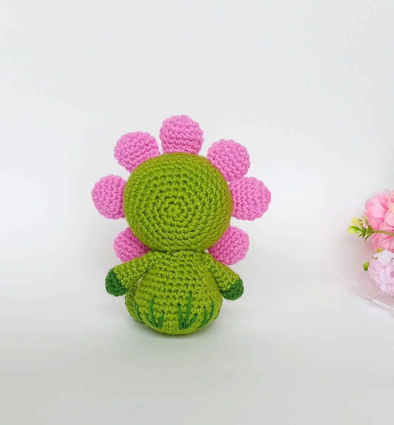 Crochet Flower Doll Pattern in English Amigurumi Crochet - Etsy
