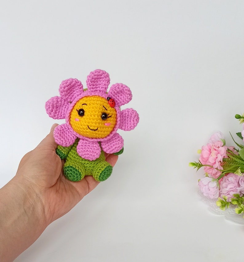 Crochet Flower Doll Pattern in English Amigurumi Crochet - Etsy