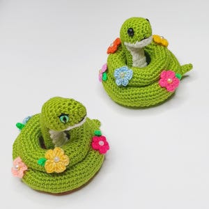 Green Snake Crochet Pattern, Amigurumi Toy (PDF Pattern) - Etsy