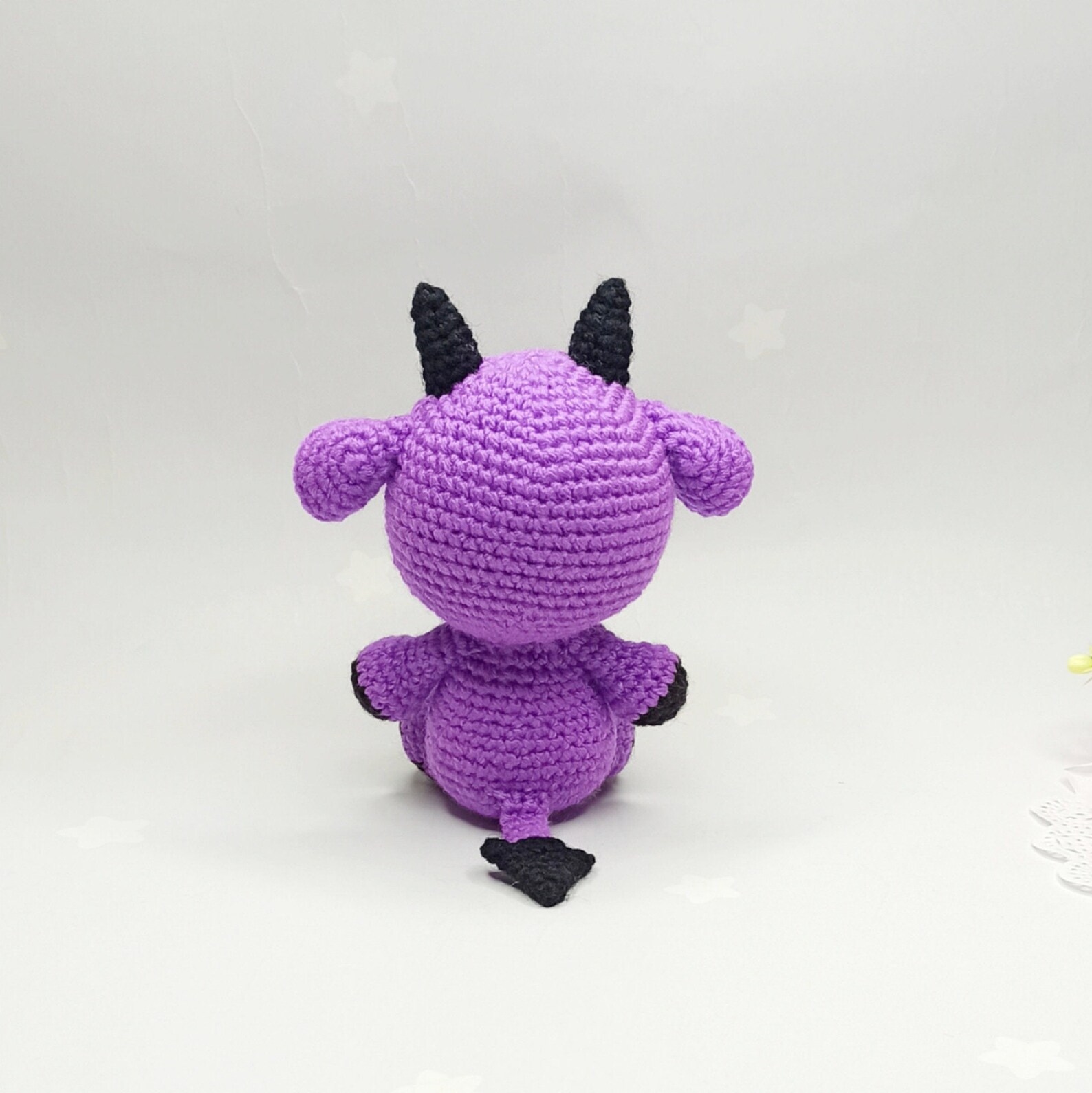 Crochet Baphomet Amigurumi Pattern PDF English, Lucifer the Fallen ...