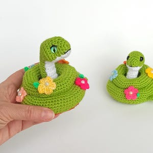 Green Snake Crochet Pattern, Amigurumi Toy (PDF Pattern) - Etsy