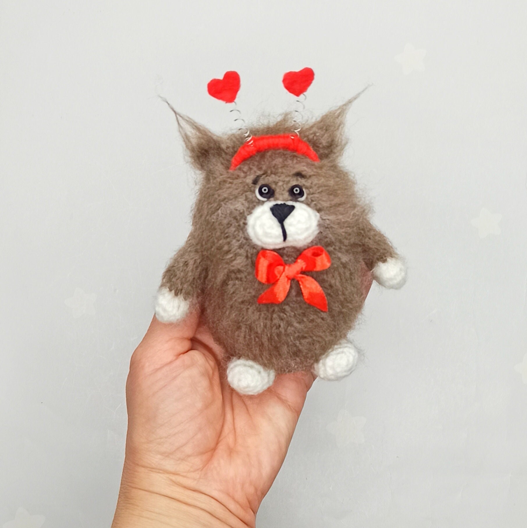 Crochet Fat Cat Pattern Crochet Patterns Gray Cat Amigurumi | Etsy