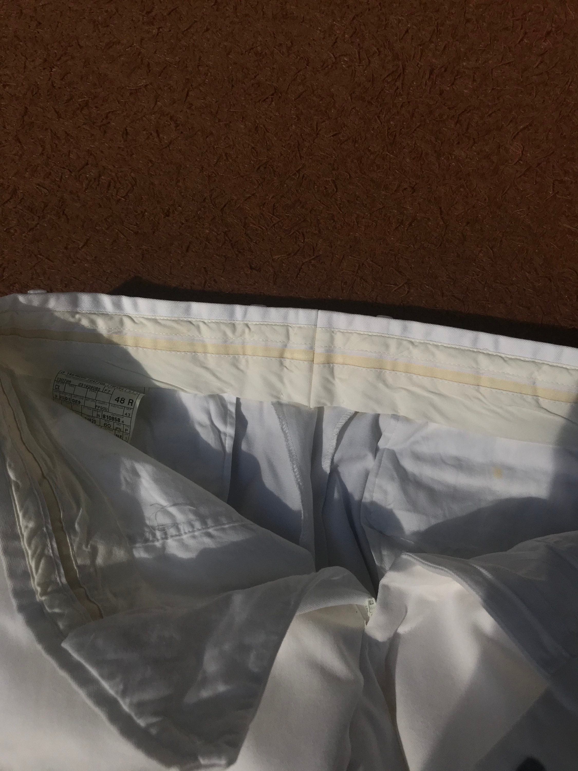 Gucci Mono White Luxury Long Pant Mens Fashion Made in Italy 33 Size - Etsy