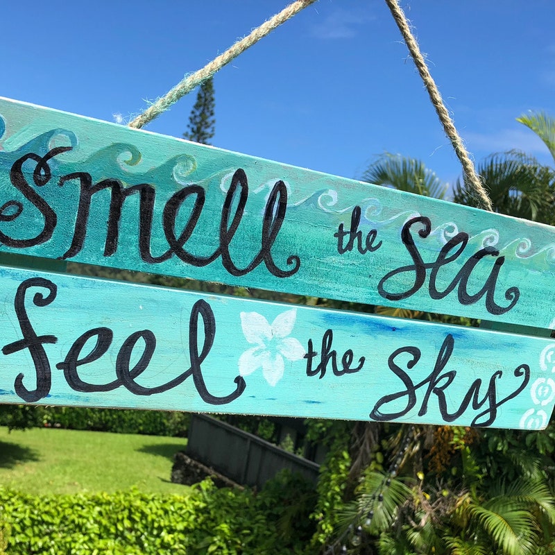 Beach Pallet Signs - Etsy