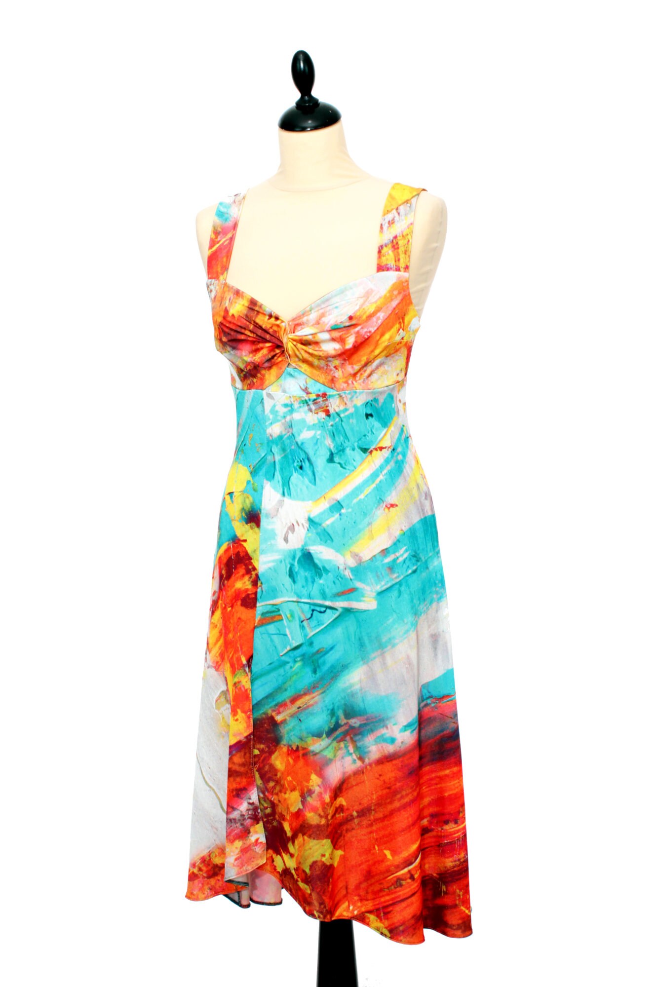 VALENCIA Tango Dress, Milonga Dress, Salsa Dress, Summer Dress With ...