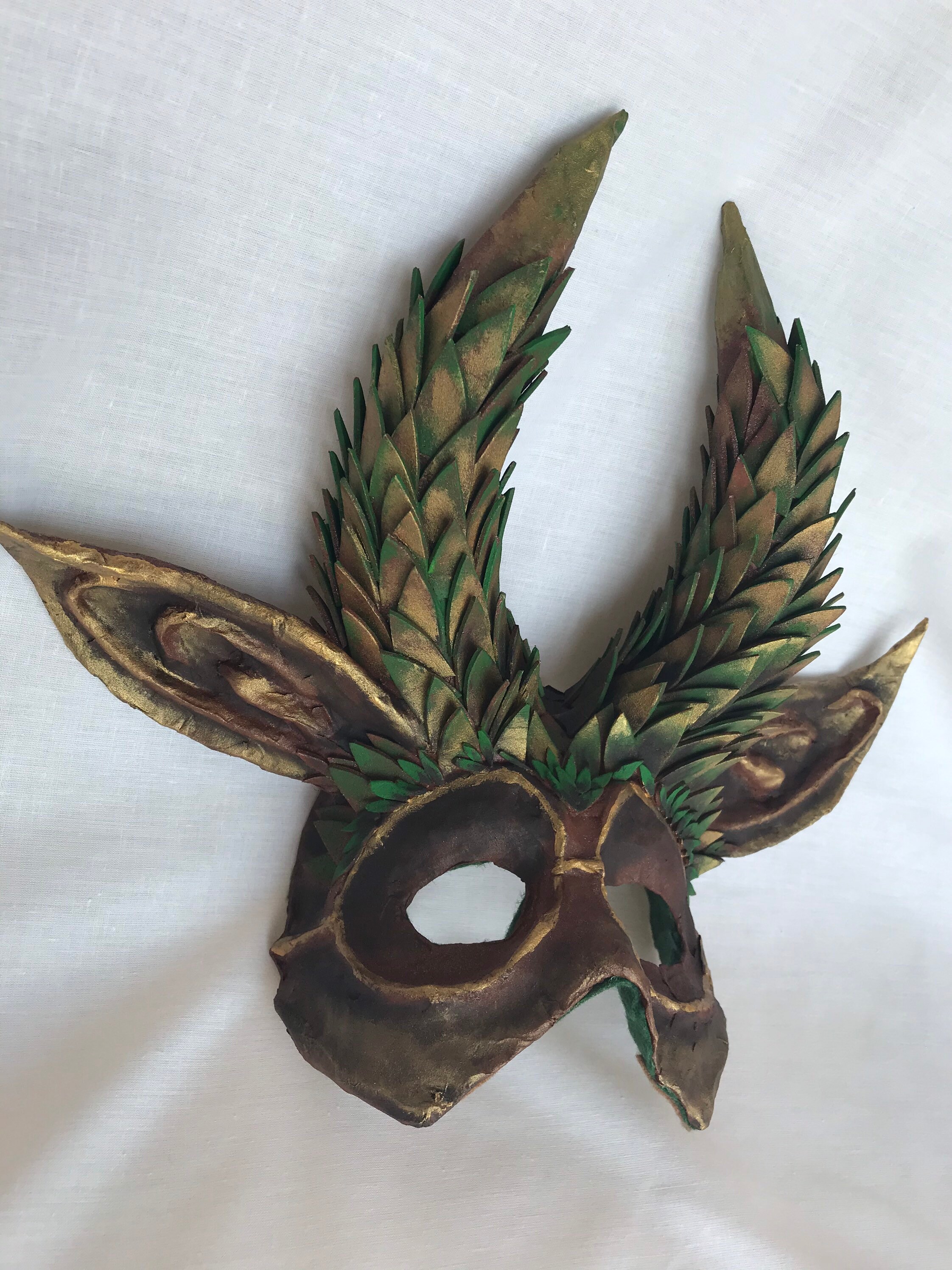 Mr Tumnus Narnia Faun Satyr Adult Mask woodland festival | Etsy