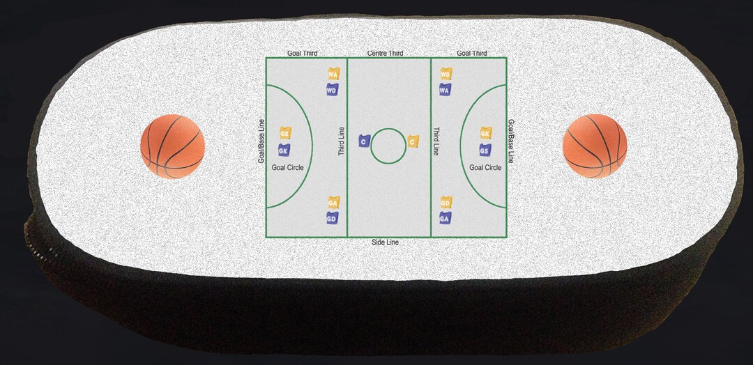 Pencil/make up Case: Netball - Etsy Sweden