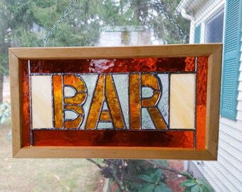 Stained Glass Bar - Etsy