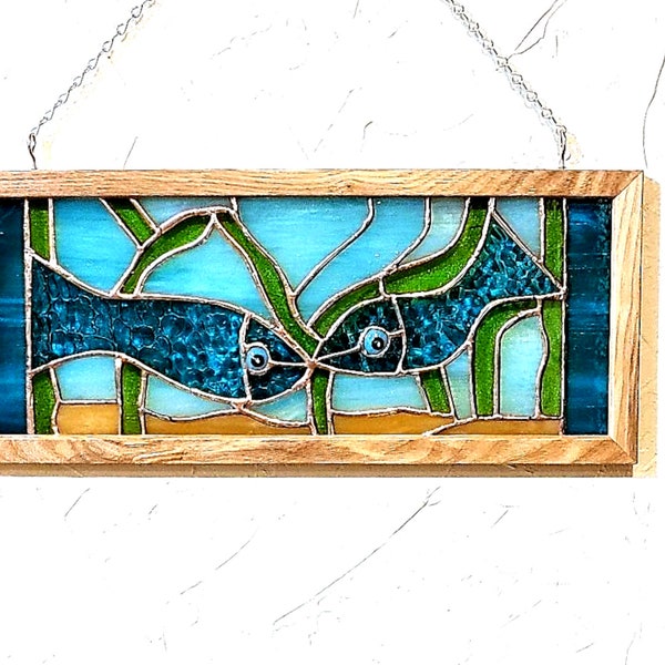 Stained Glass Fish - Etsy