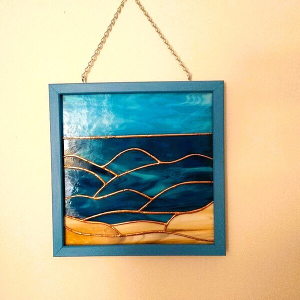 Stained Glass Window Ocean - Etsy