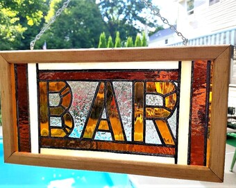 Window Bar Sign - Etsy