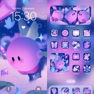 Fairy Kirby - Phone Wallpaper + Widgets + Icons - Etsy