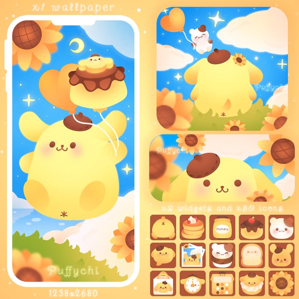 Yellow Dog Wallpaper - Etsy