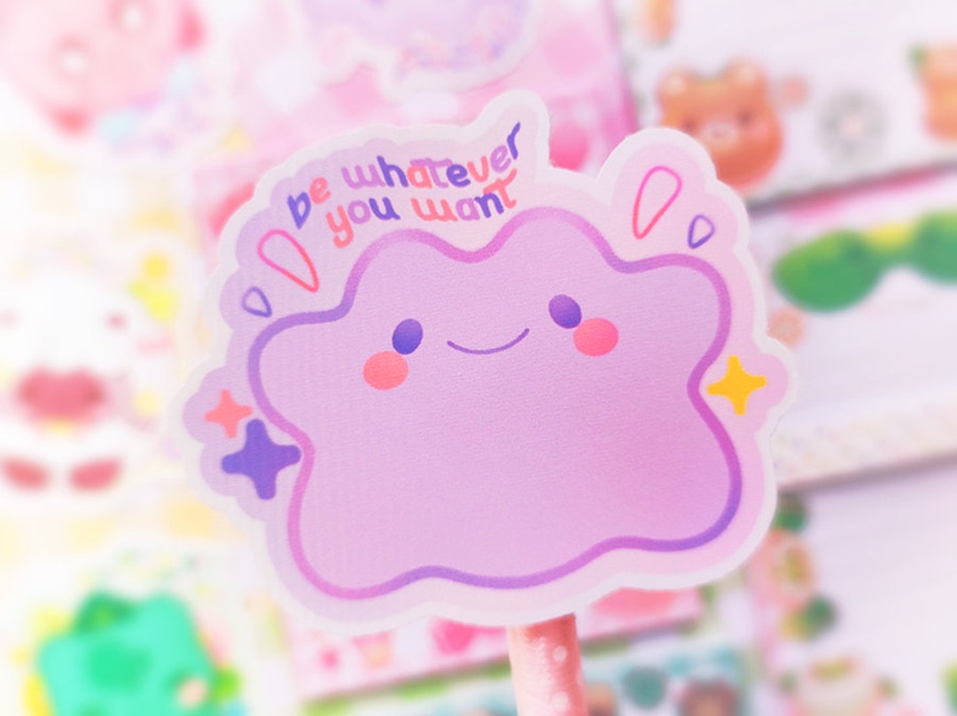 Ditto Matte Vinyl Sticker · Waterproof - Etsy