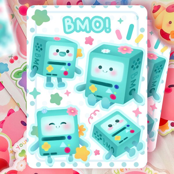 Kawaii Bmo Sticker - Etsy