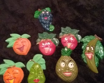 Plaster Fruit | Etsy