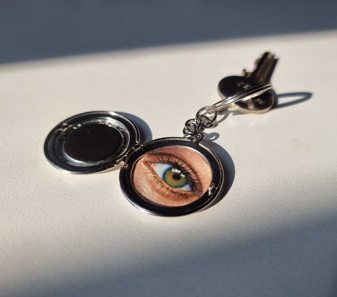 Custom Lover's Eye Keychain/ Hand Painted Keychain/custom Lover's Eye ...