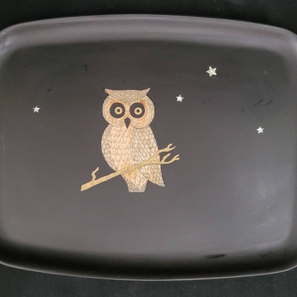 Owl Serving Tray - Etsy