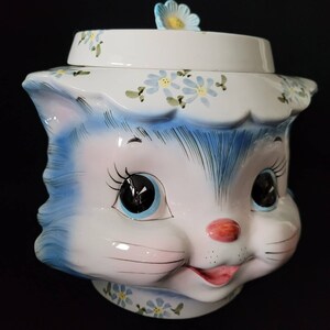 Lefton Miss Priss Cookie Jar/ Anthropomorphic Miss Priss Character ...