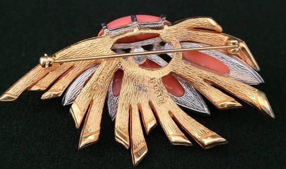 Marcel Boucher High Dome Statement Brooch/ Bullet Cab… - Gem