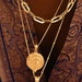 Goddess Elpis Pendant - Goddess of Hope Pendant - Gold Vermeil Coin ...