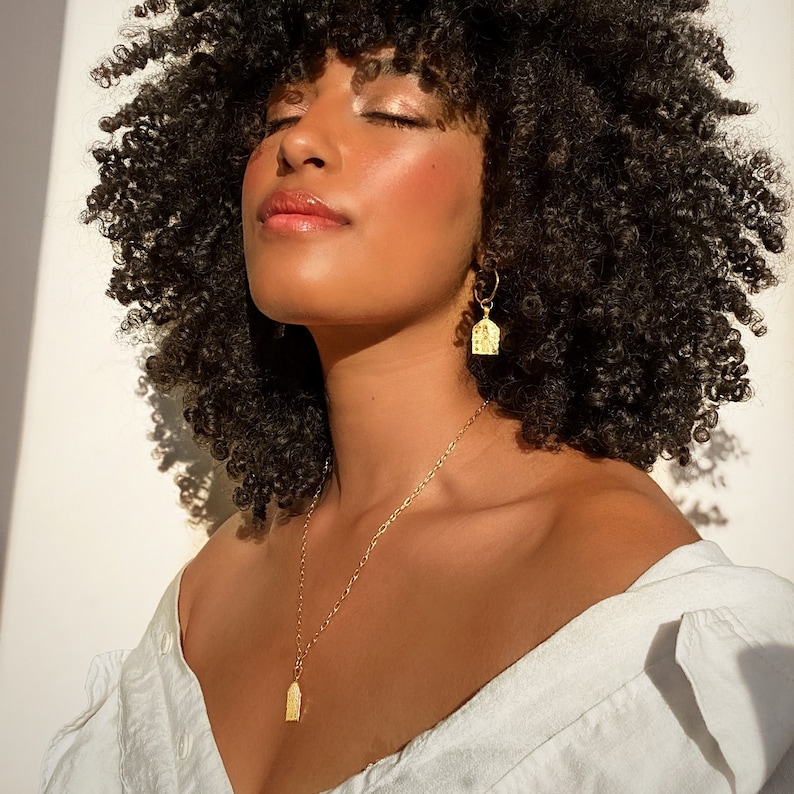 Kali Amulet Pendant Goddess Coin 22ct Gold Plated Recycled - Etsy