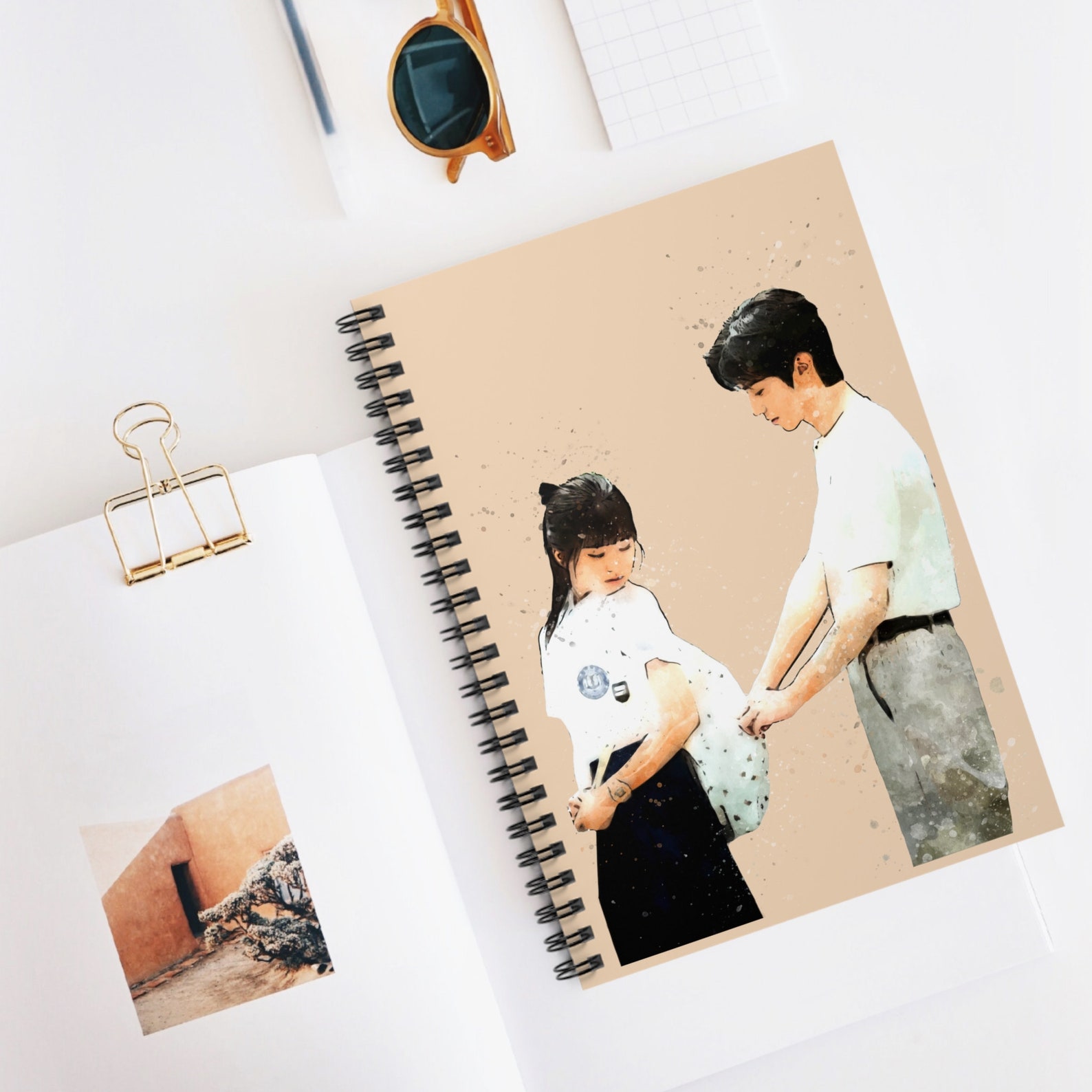 Hidden Love Spiral Notebook - Ruled Line -c-drama Notebook - Hidden ...