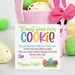 Easter Paint Your Own Cookie Tag Instructions PYO Cookie | Etsy