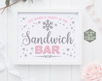 Sandwich Bar Sign | Etsy